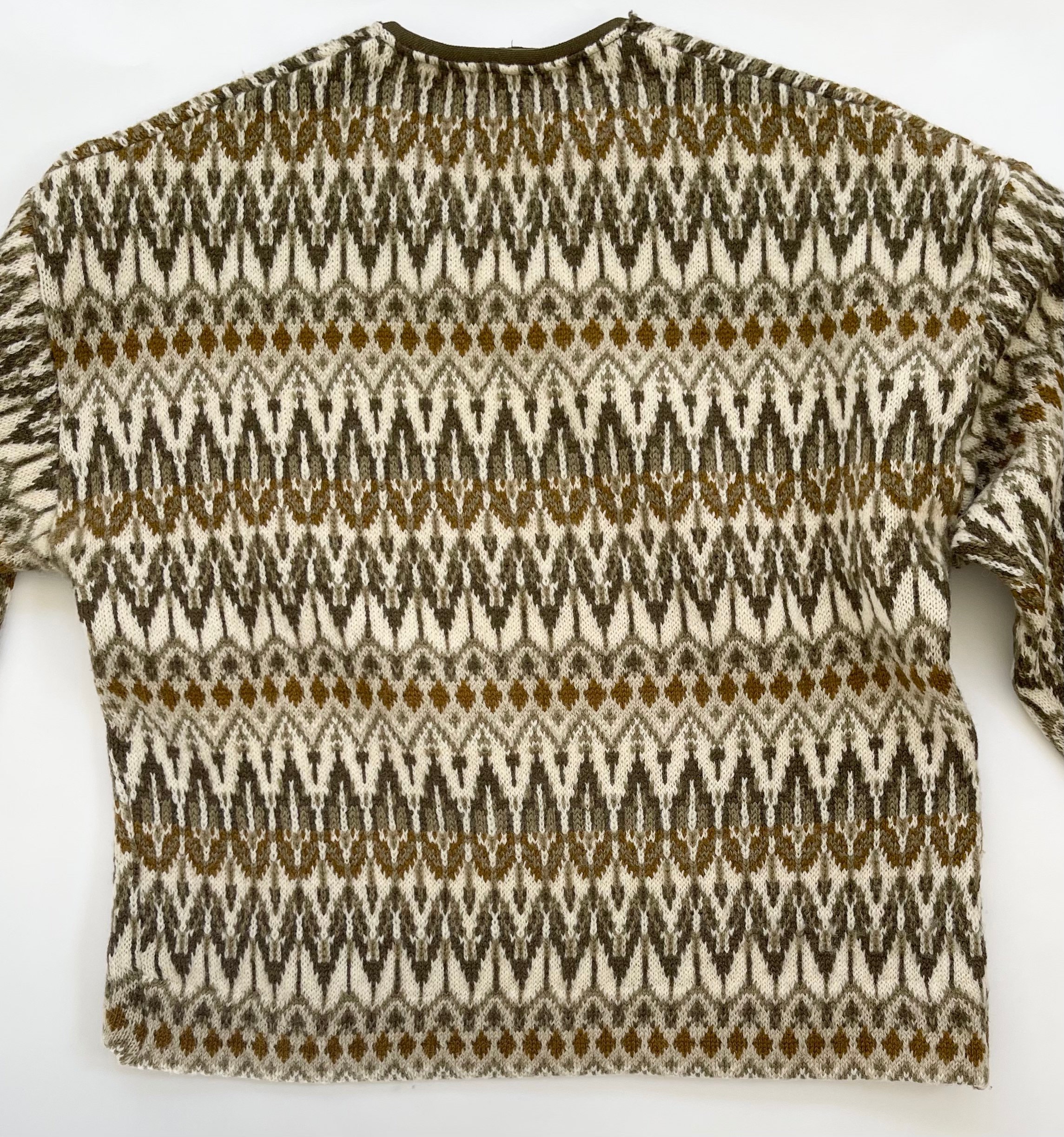 Swedish Lambswool Ski Sweater Nordic Scandinavian Made in Sweden ...