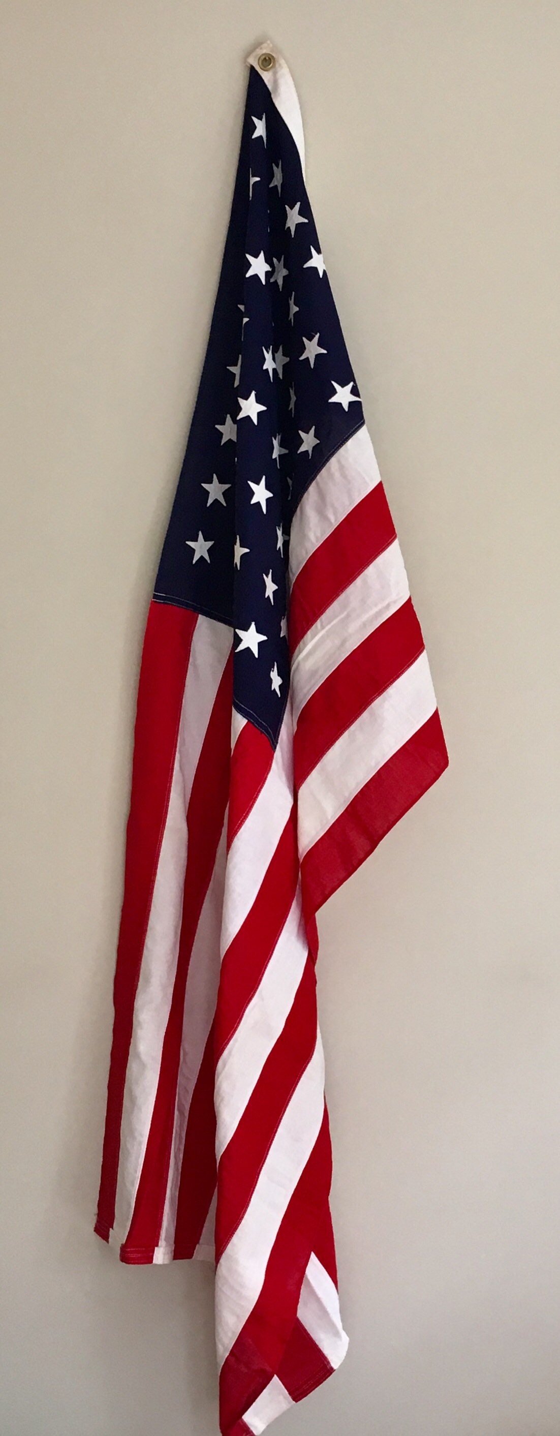 48 Star American Flag in Original Box Collectible Vintage 50's Dettra ...