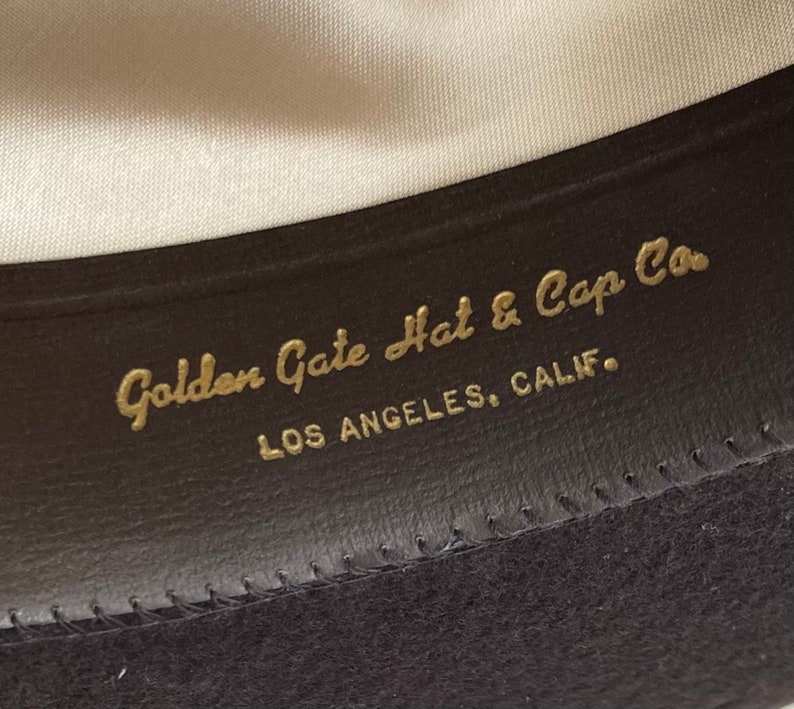 Golden Gate Hat Co Cowboy Hat Made in USA Los Angeles | Etsy