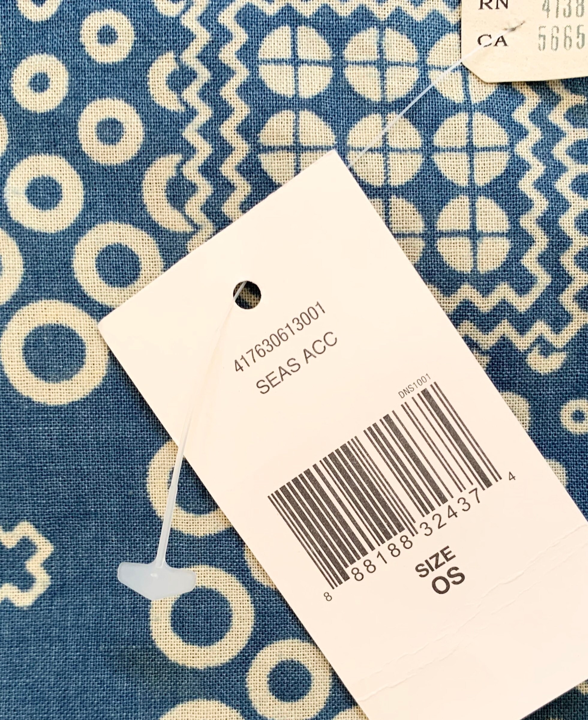 Double RL Bandana Indigo Blue Vintage New Old Stock with Original Tags ...