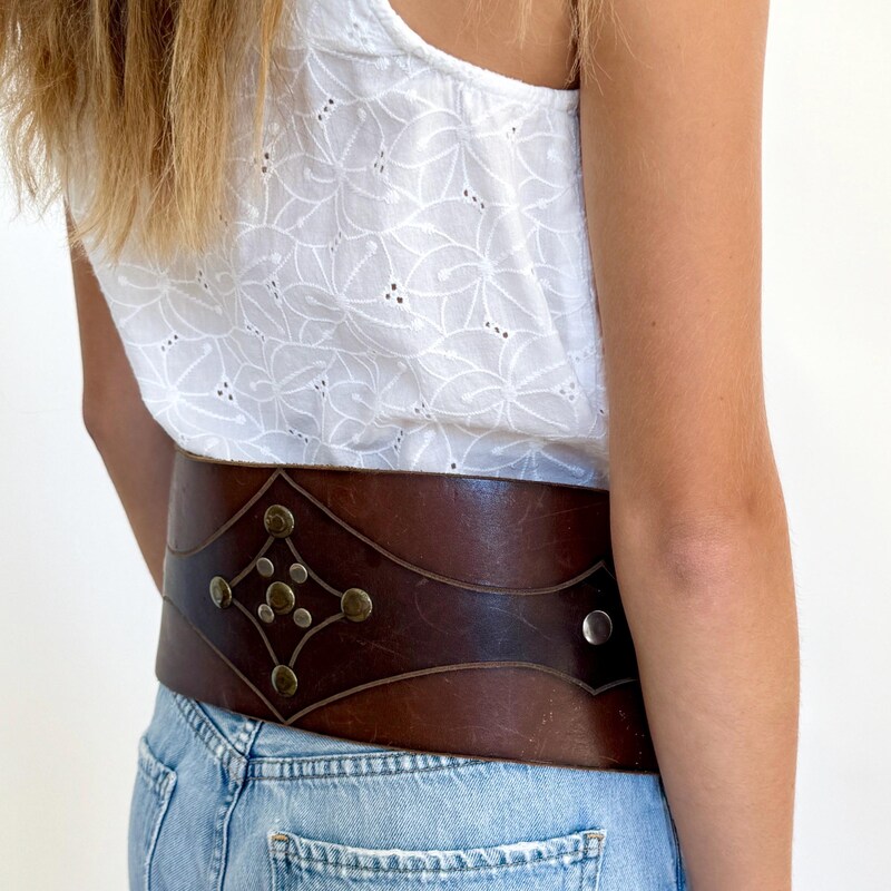 Extra Wide Belt - Etsy