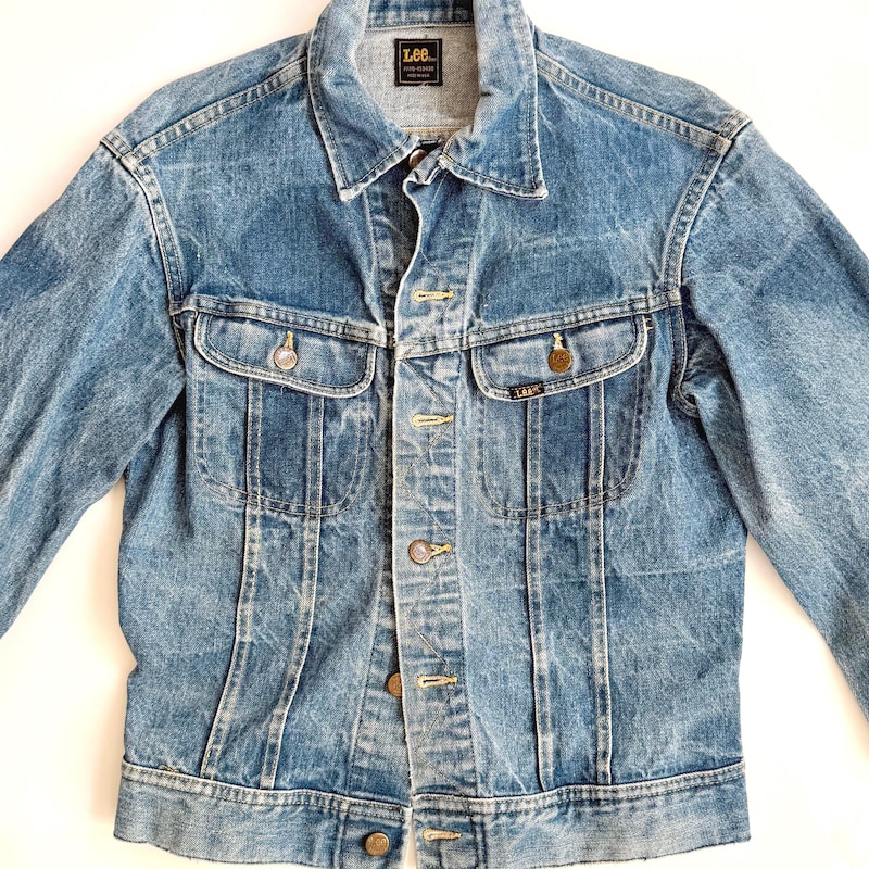 Lee Denim Jacket Sanforized - Etsy