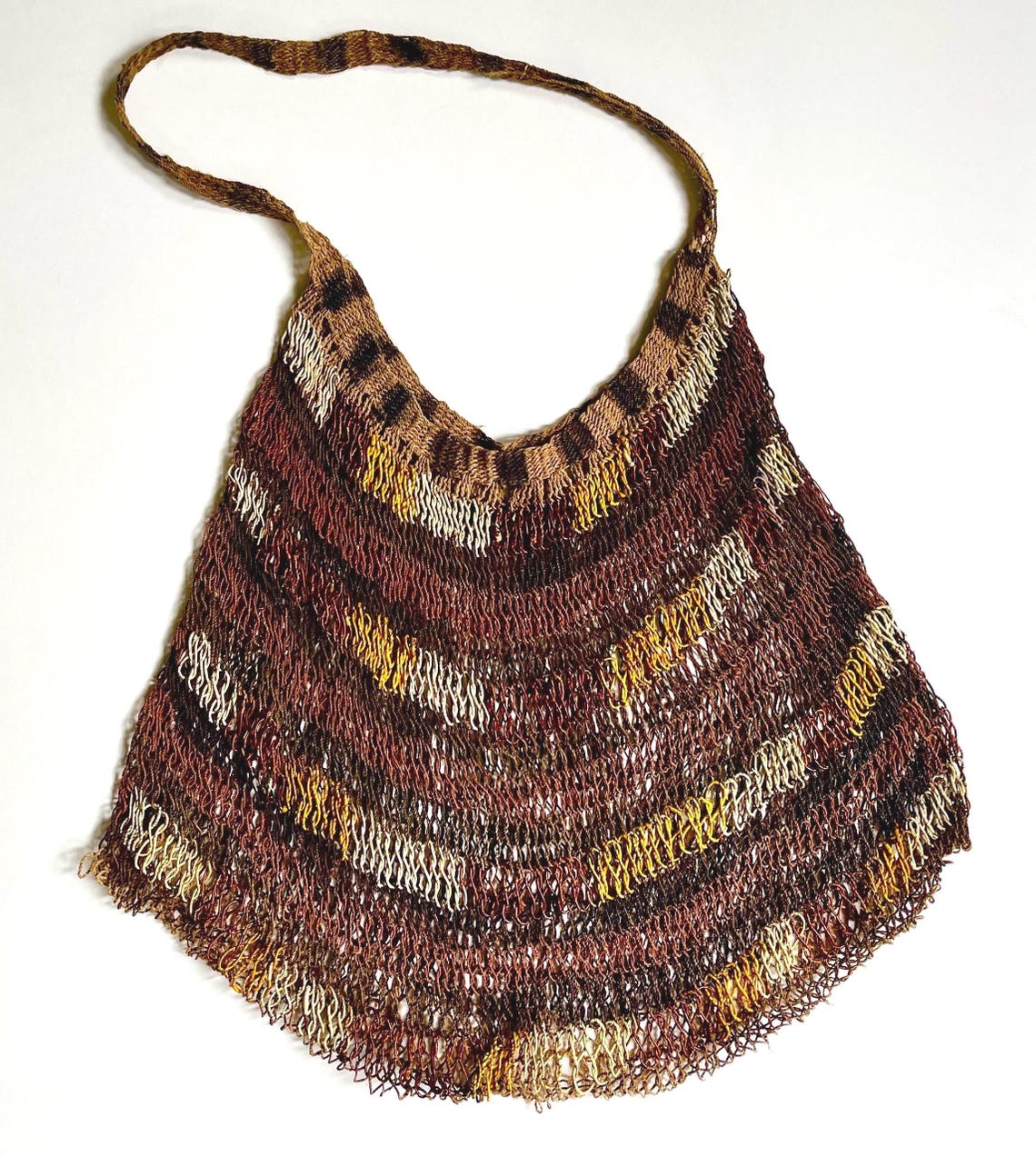 Antique Papua New Guinea Bilum Bag: Vintage Woven Fiber Art - Etsy