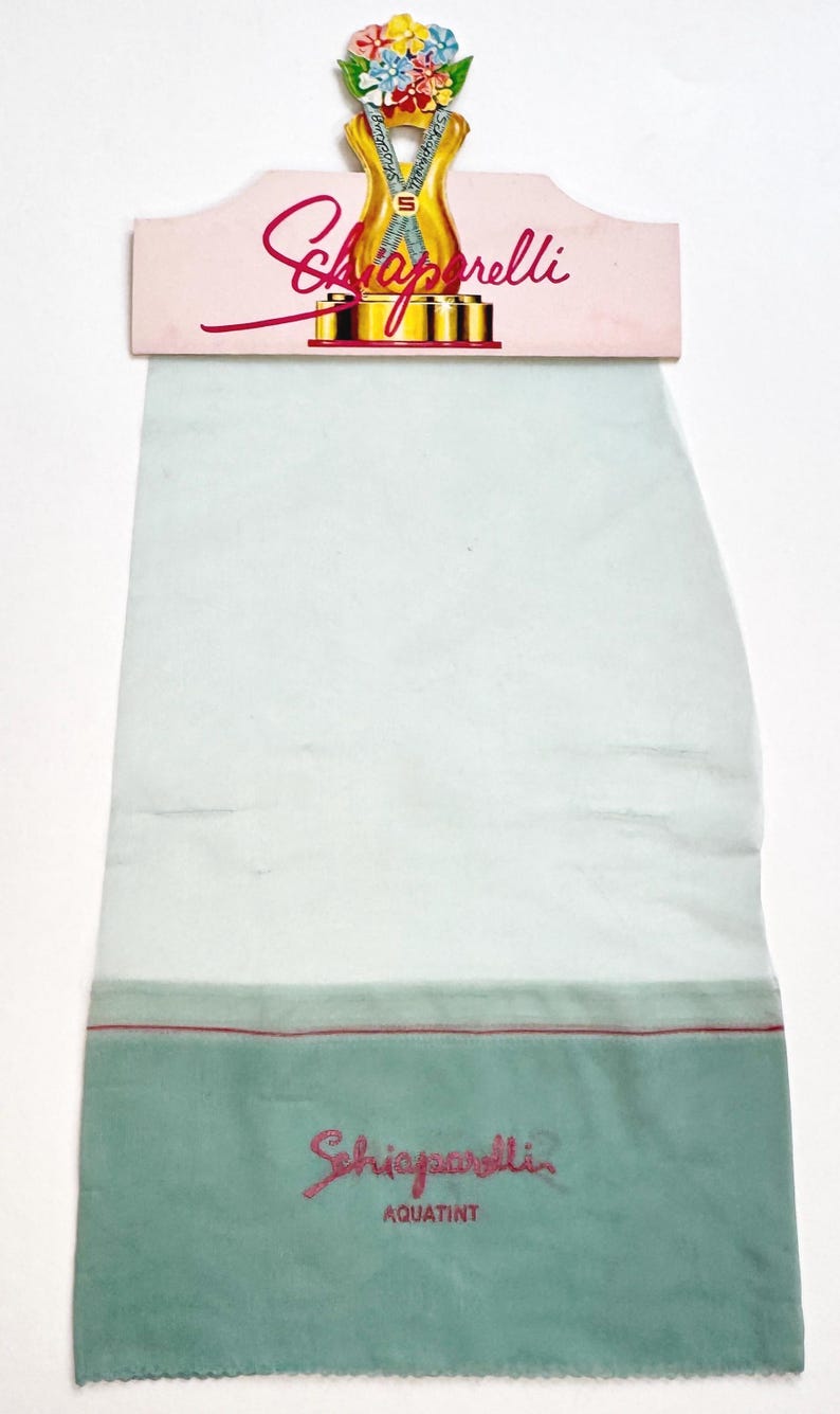 50s Schiaparelli Hosiery Display Samples Historical Vintage Department ...