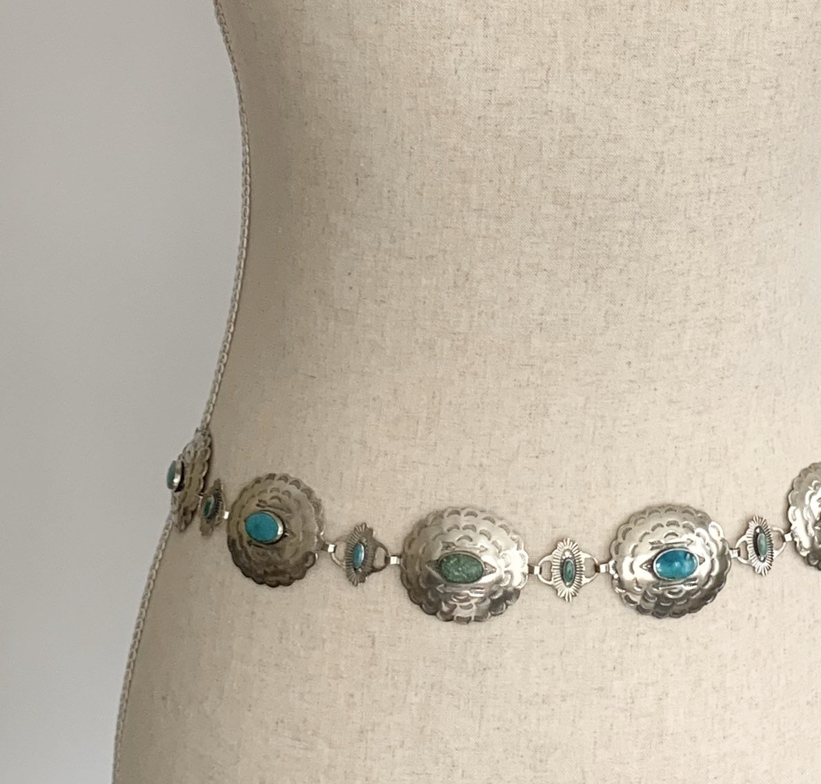 RESERVED Sterling Silver Turquoise Concho Belt Vintage Native American ... RESERVED Sterling Silver Turquoise Concho Belt Vintage Native American ...