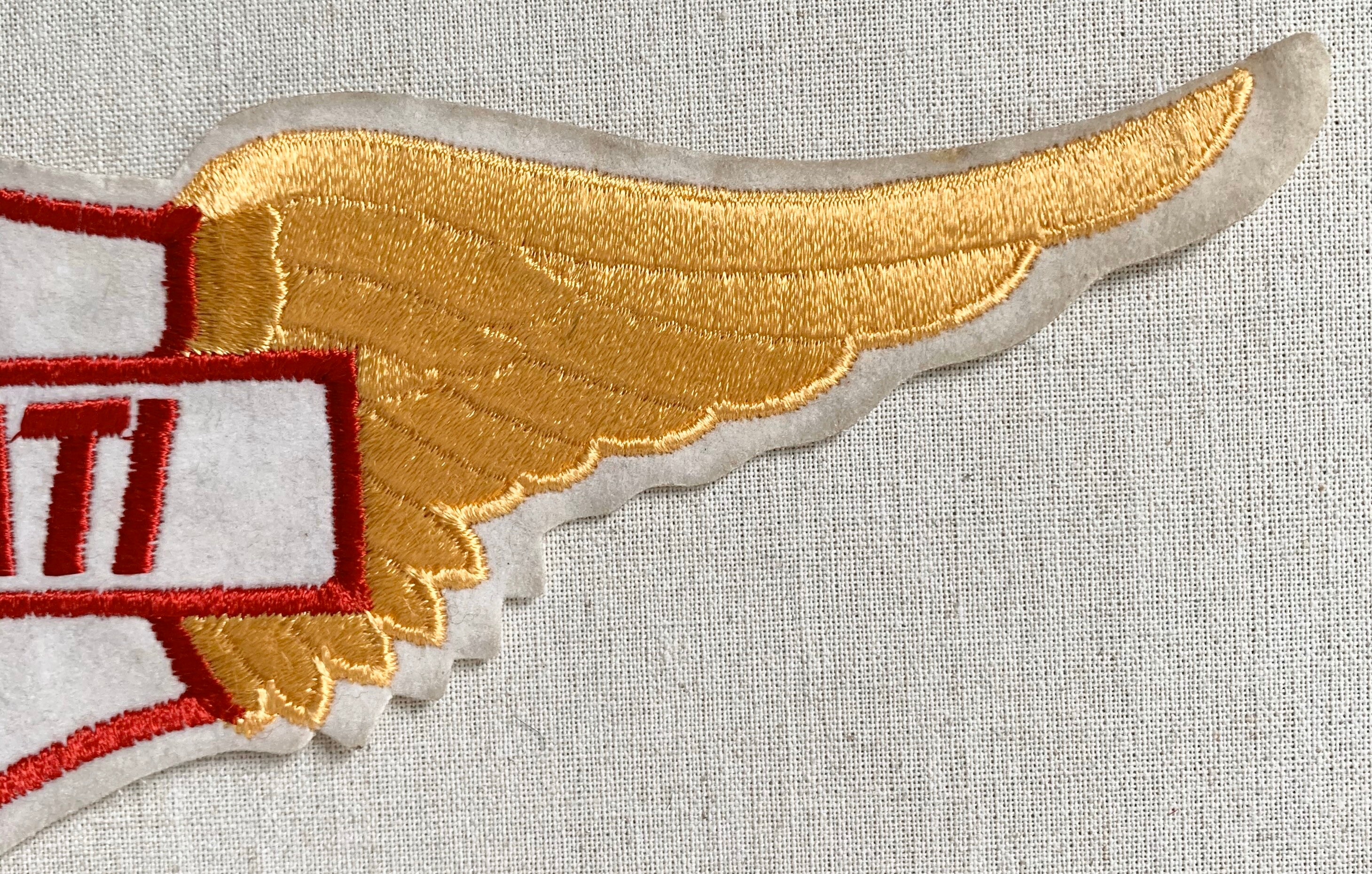 Rare Ducati Winged Patch Vintage Motorcycle Memorabilia Sew On Patches ...