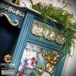 Cece Border Lace Trim Silicone Decor Mould by Redesign With Prima for ...