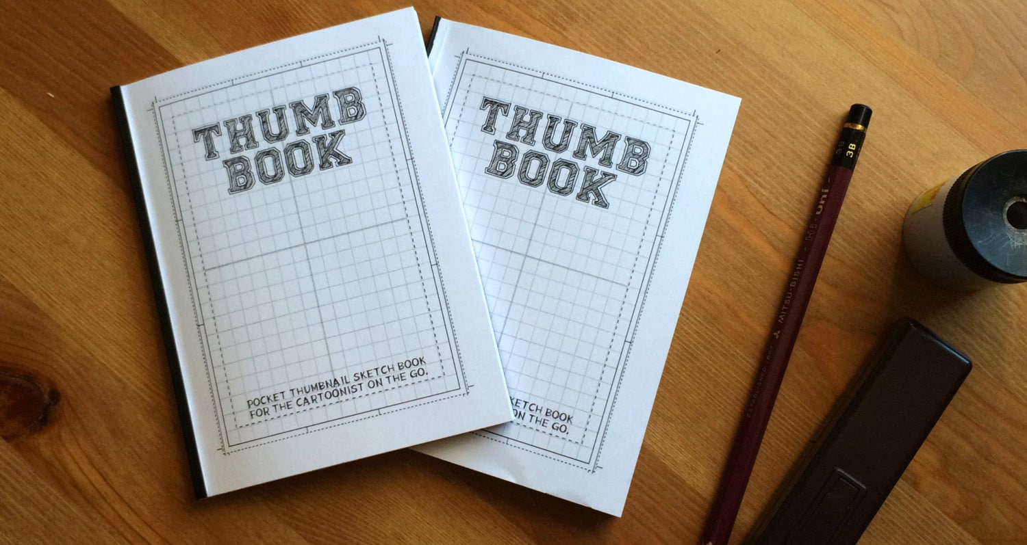 5 Thumb Books | Etsy