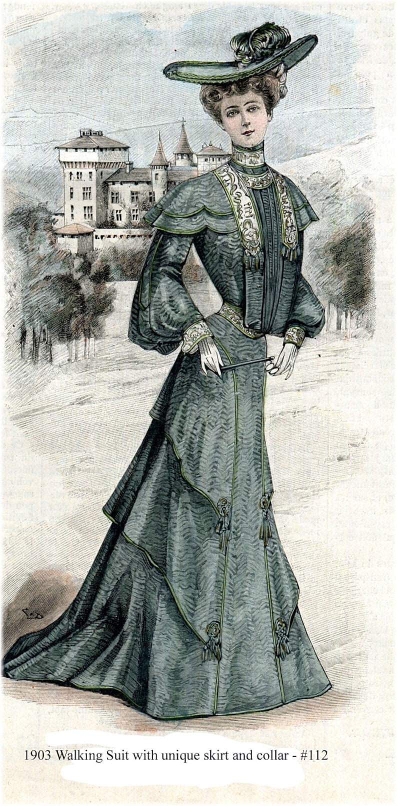 Edwardian Sewing Patterns Dresses Skirts Blouses Costumes