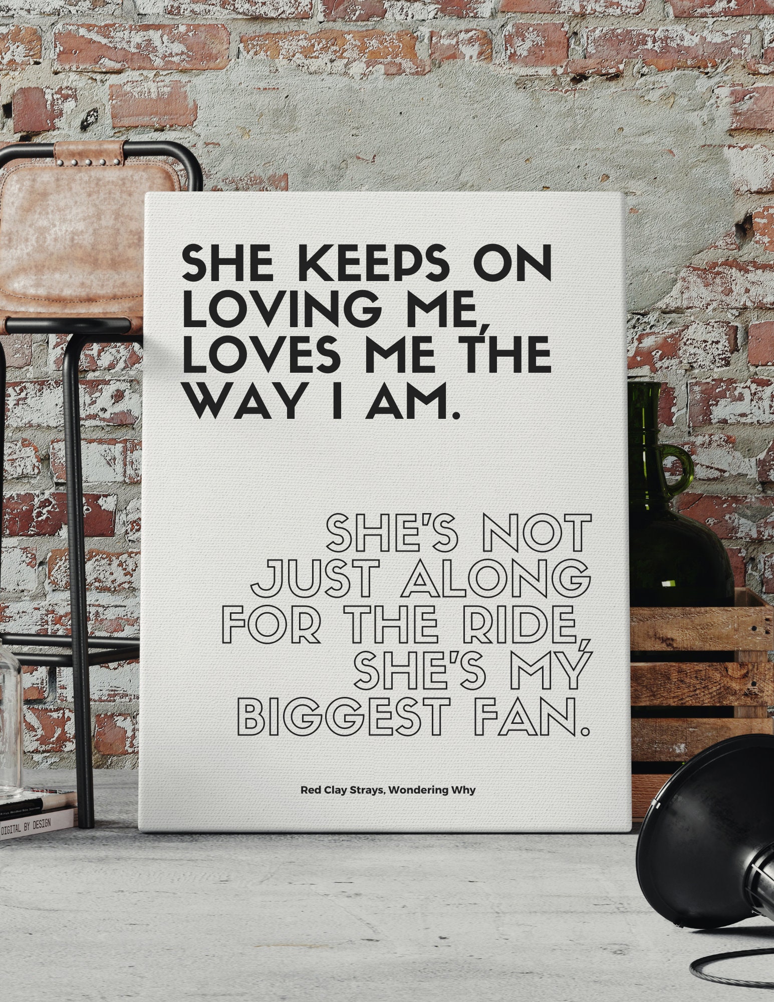 Wondering Why Print, Red Clay Strays, Wondering Why Lyrics Print, Red ...