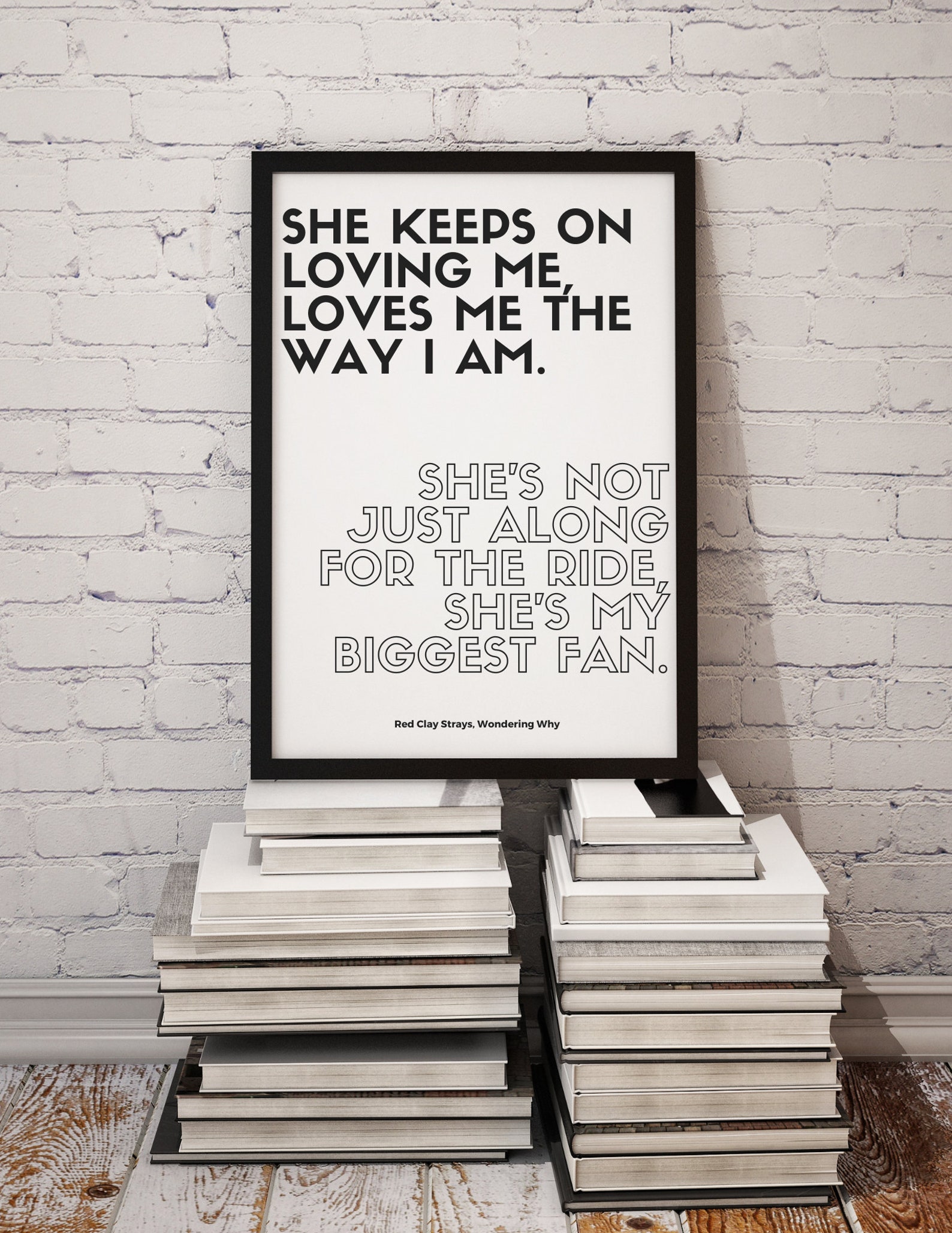 Wondering Why Print, Red Clay Strays, Wondering Why Lyrics Print, Red ...