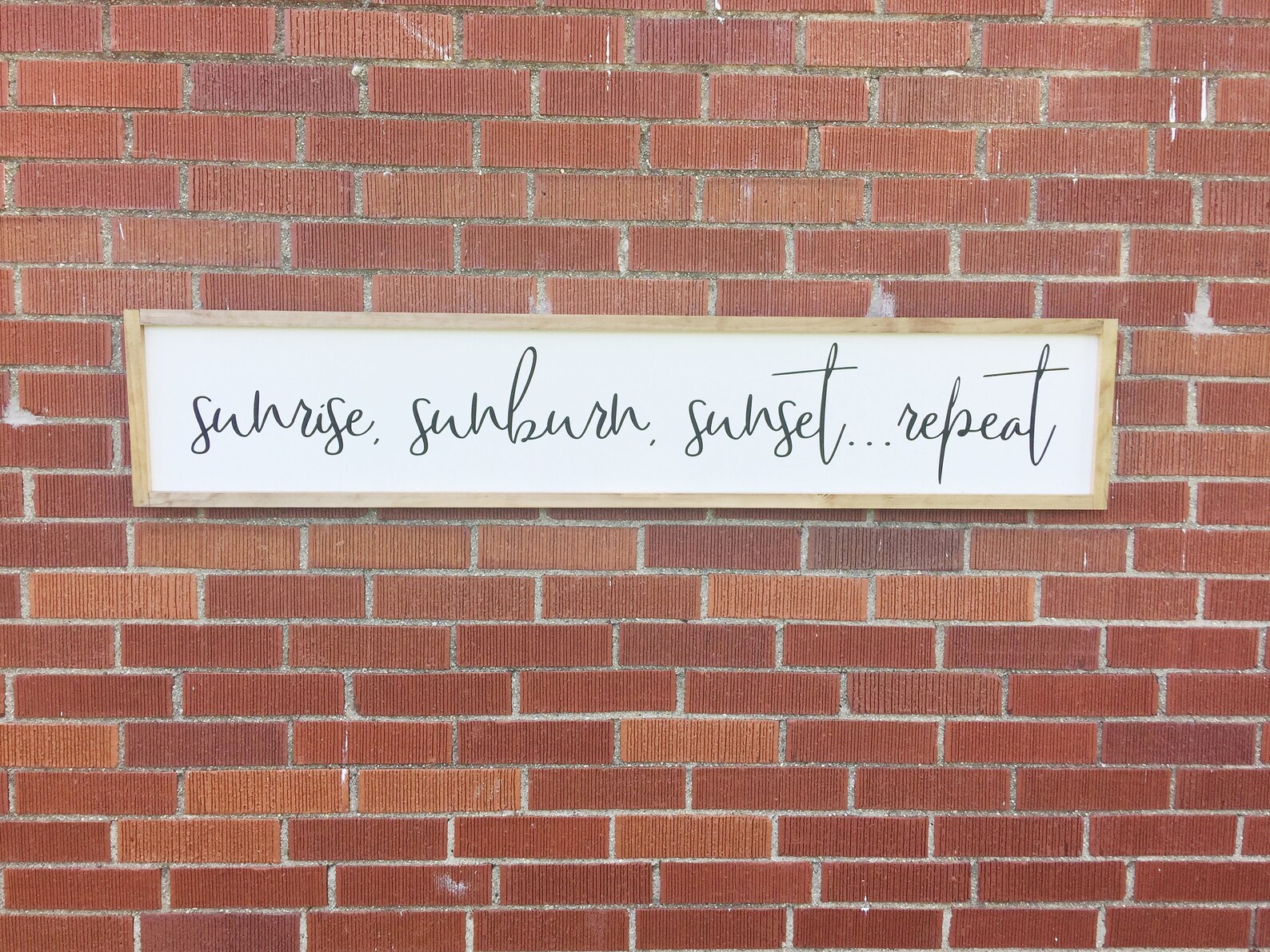 Large Beach Sign Farmhouse Beach Above the Bed Sign - Etsy