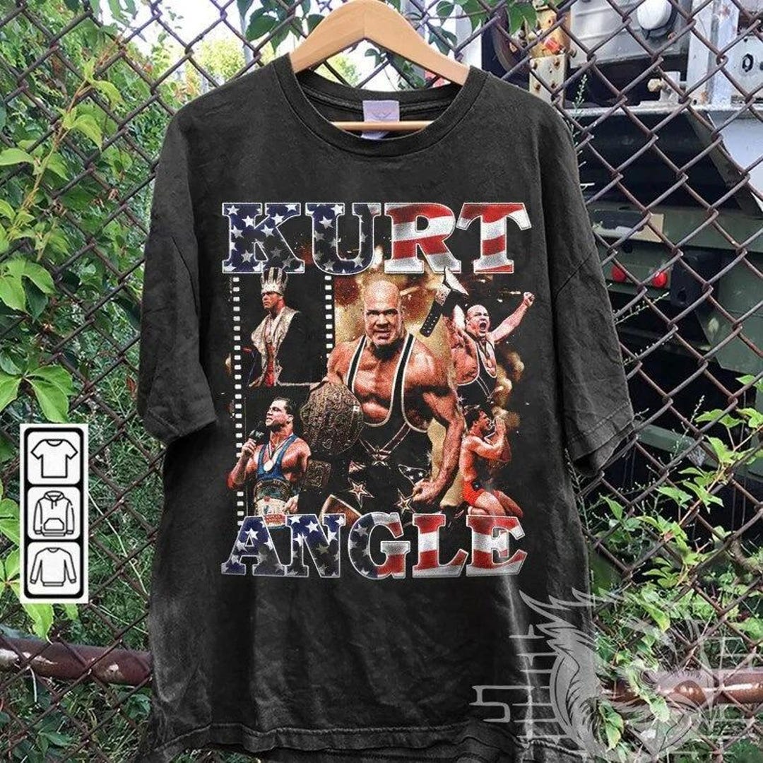 Kurt Angle Meme Shirt, 1000 Yard Stare, Funny Memes Shirts, Unhinged Tees, Cursed Shirt ...
