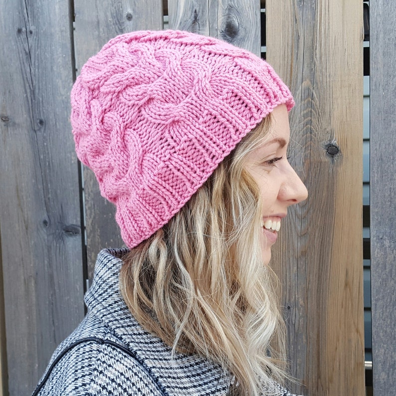 Custom Cable Beanie - Etsy