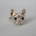 Cute French Bulldog Ring Silver Frenchie Face Ring French Bulldog Mom ...