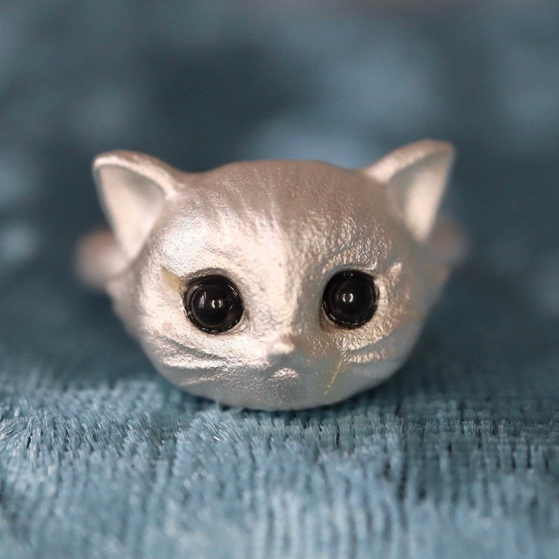 Cat Ring - Etsy