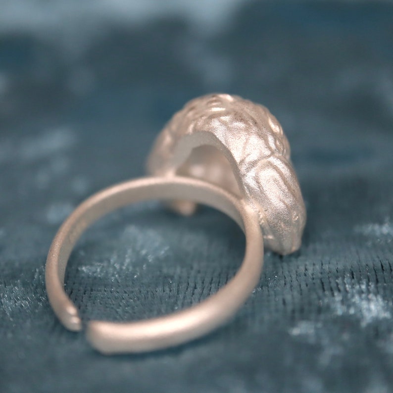 Shih Tzu Dog Ring. Sterling Silver. Dog Face Ring. Shih Tzu - Etsy