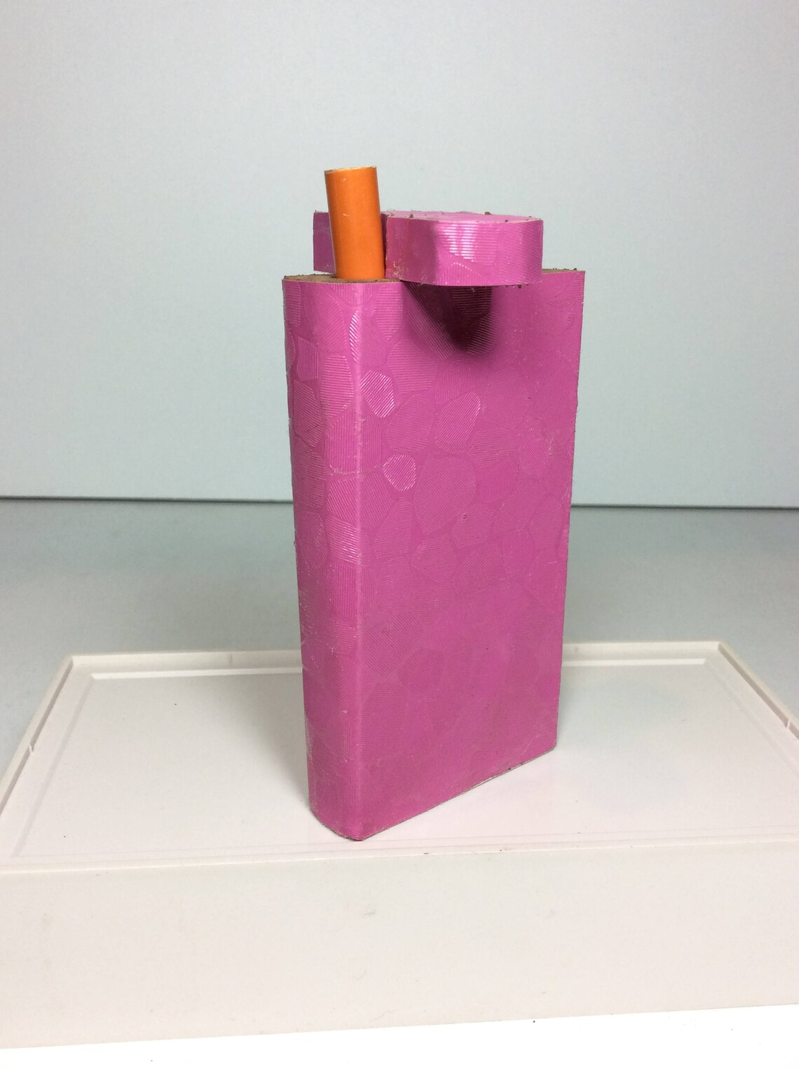 One Hitter Dugout Shiny GLOSSY HOT PINK Hologram Pattern - Etsy