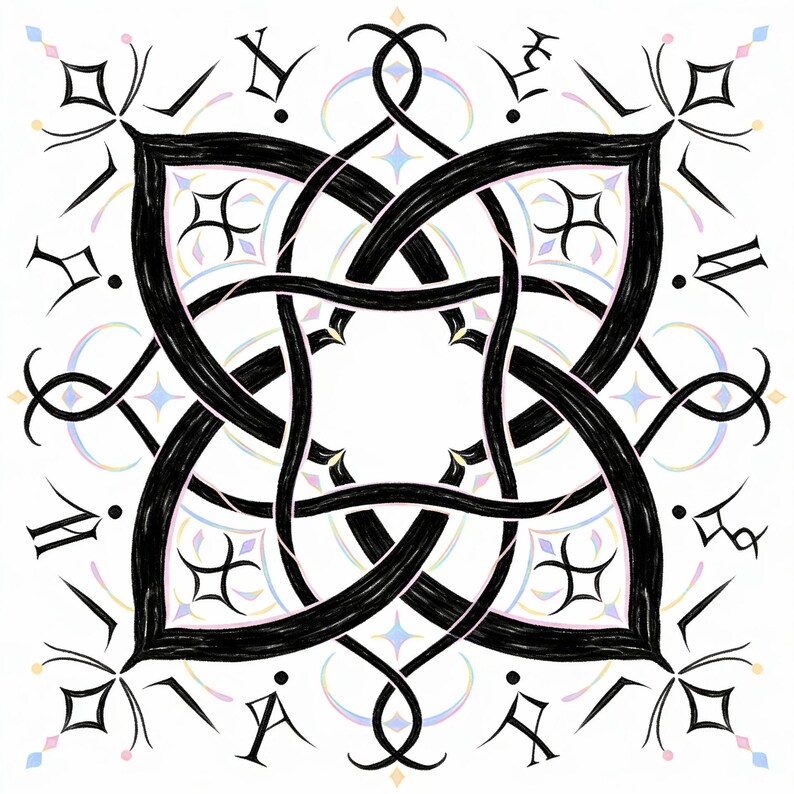 Custom Protection Sigil – Spiritual Shield, Intention Symbol (digital ...