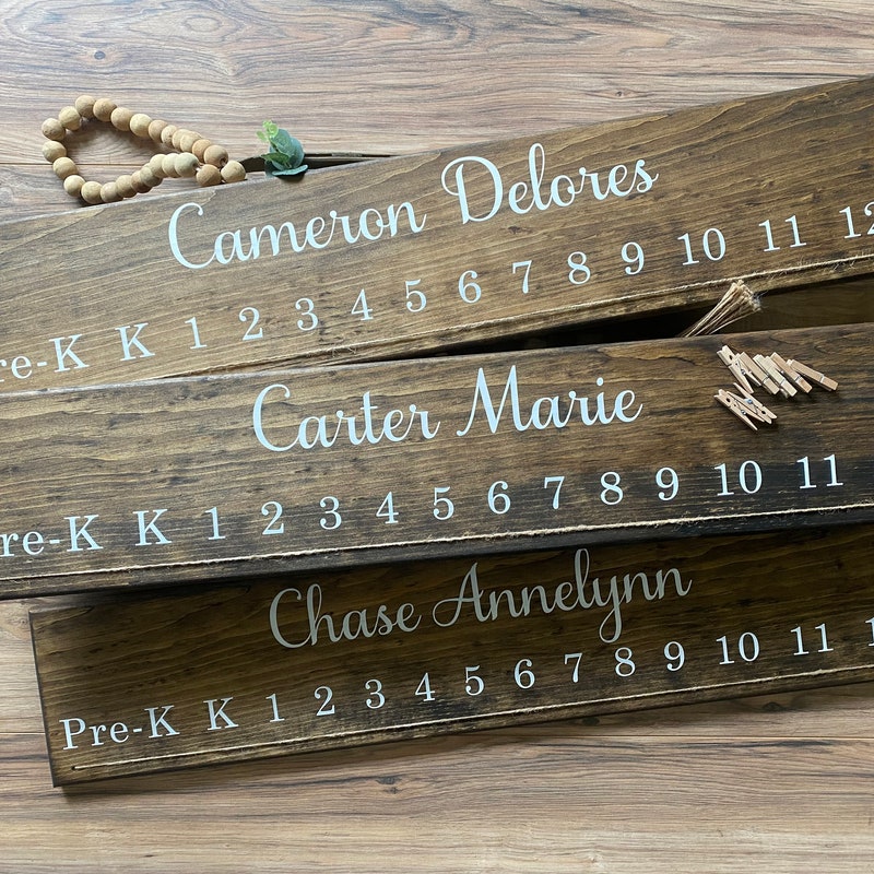 Photo Board With 12 Clips - Etsy