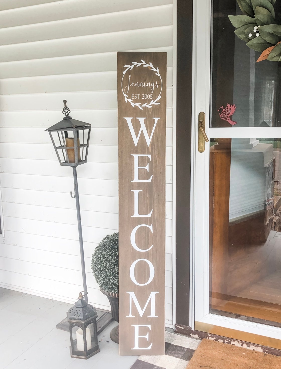 Front Porch Welcome Sign - Etsy