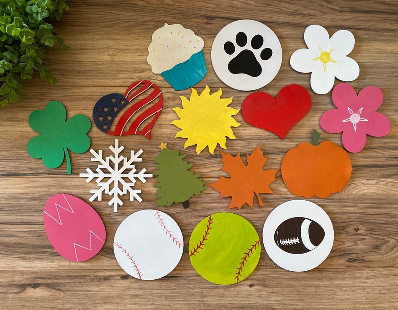 Welcome Sign With Interchangeable Designs - Etsy