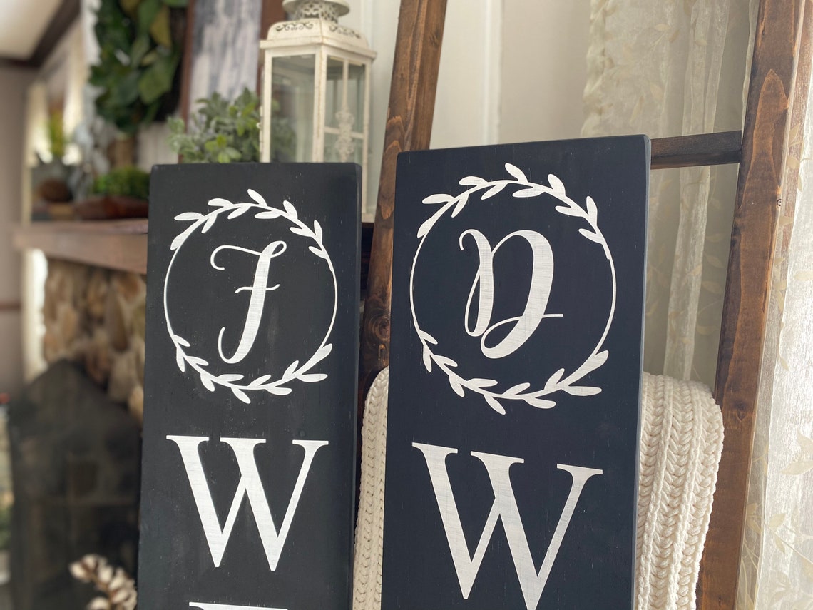 Welcome Sign With Interchangeable Designs | Etsy