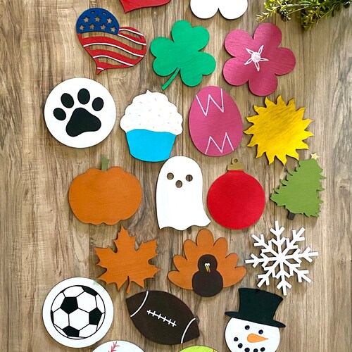 Welcome Sign With Interchangeable Designs - Etsy