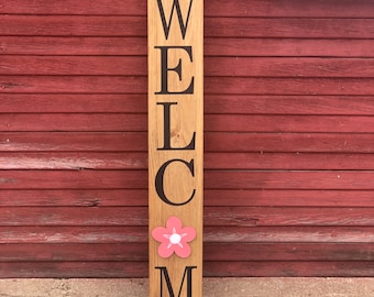 Welcome Sign With Interchangeable Designs | Etsy