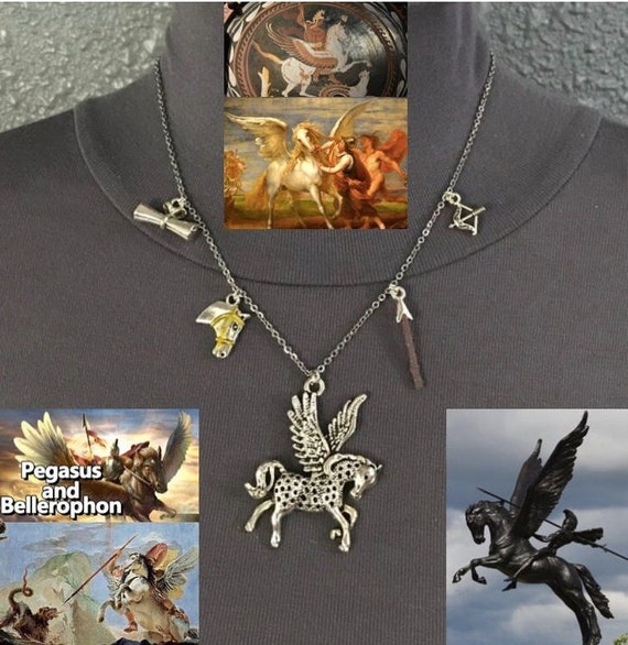 Pegasus And Bellerophon Greek Mythology