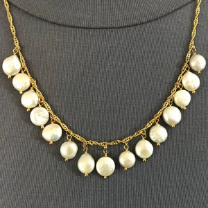 Lady Morgana Pendragon From Merlin Natural Freshwater Pearl and Gold ...