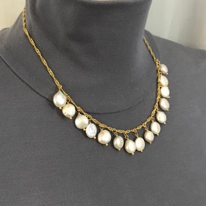 Lady Morgana Pendragon From Merlin Natural Freshwater Pearl and Gold ...