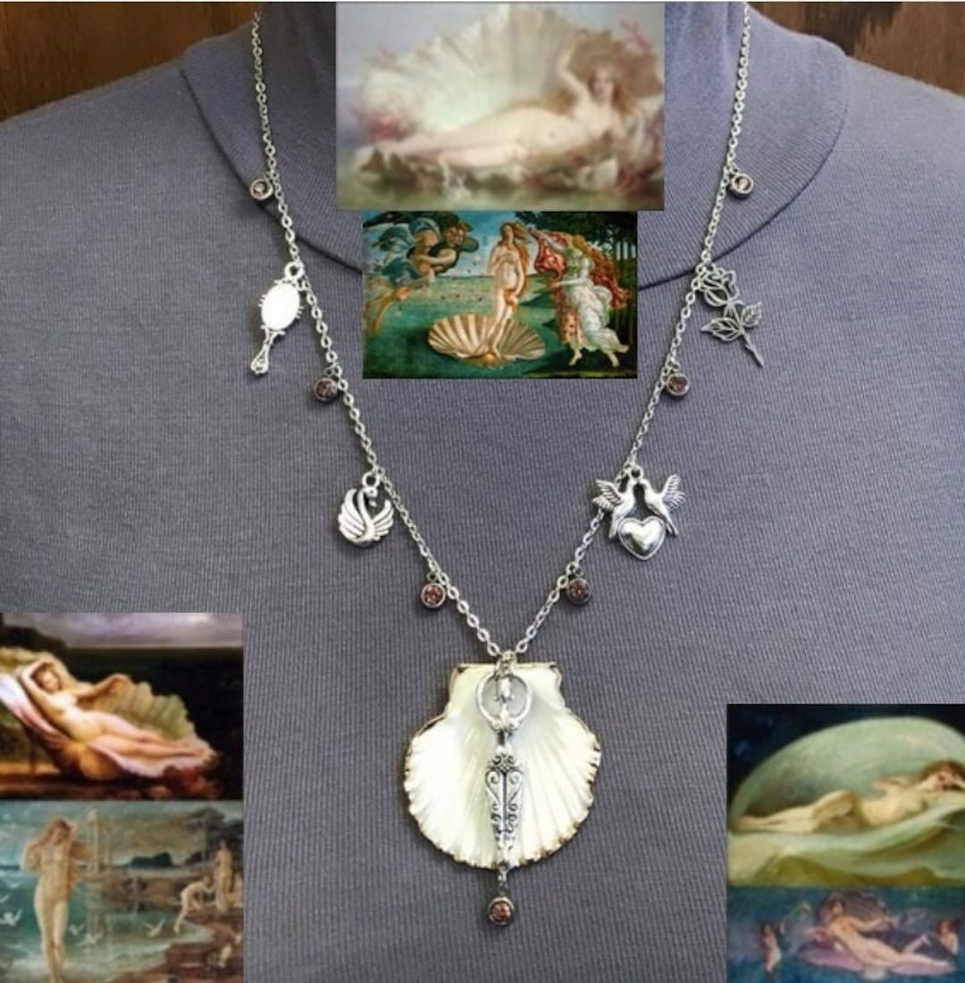 Birth of Venus Aphrodite Greek Roman Goddess Handmade Adjustable ...