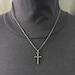 Kate Middleton Silver & Diamond Cross Necklace, Handmade Rhinestone ...