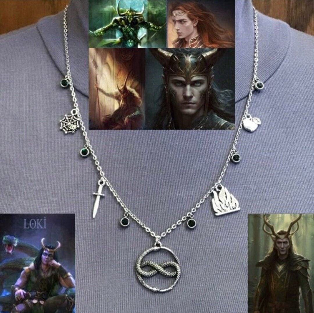 Loki: God of Mischief Norse Mythology Viking Handmade Necklace ...