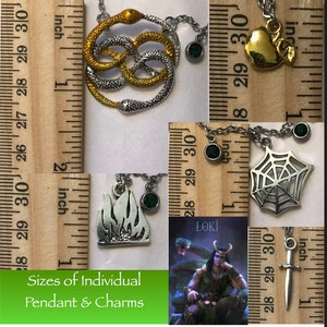 LOKI: GOD of MISCHIEF Norse Mythology Viking Handmade Necklace ...
