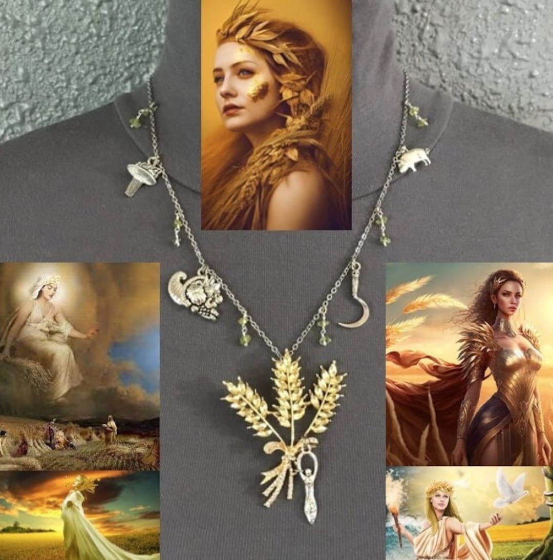 Demeter: Goddess of the Harvest Ceres Greek Roman Mythology Handmade ...
