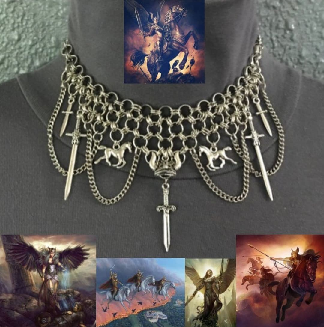 Ride of the Valkyries #2 Norse Mythology Viking Handmade Warrior Silver ...