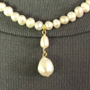The Princess Bride Buttercup's Real Natural Pearls Pearl Drop Necklace ...