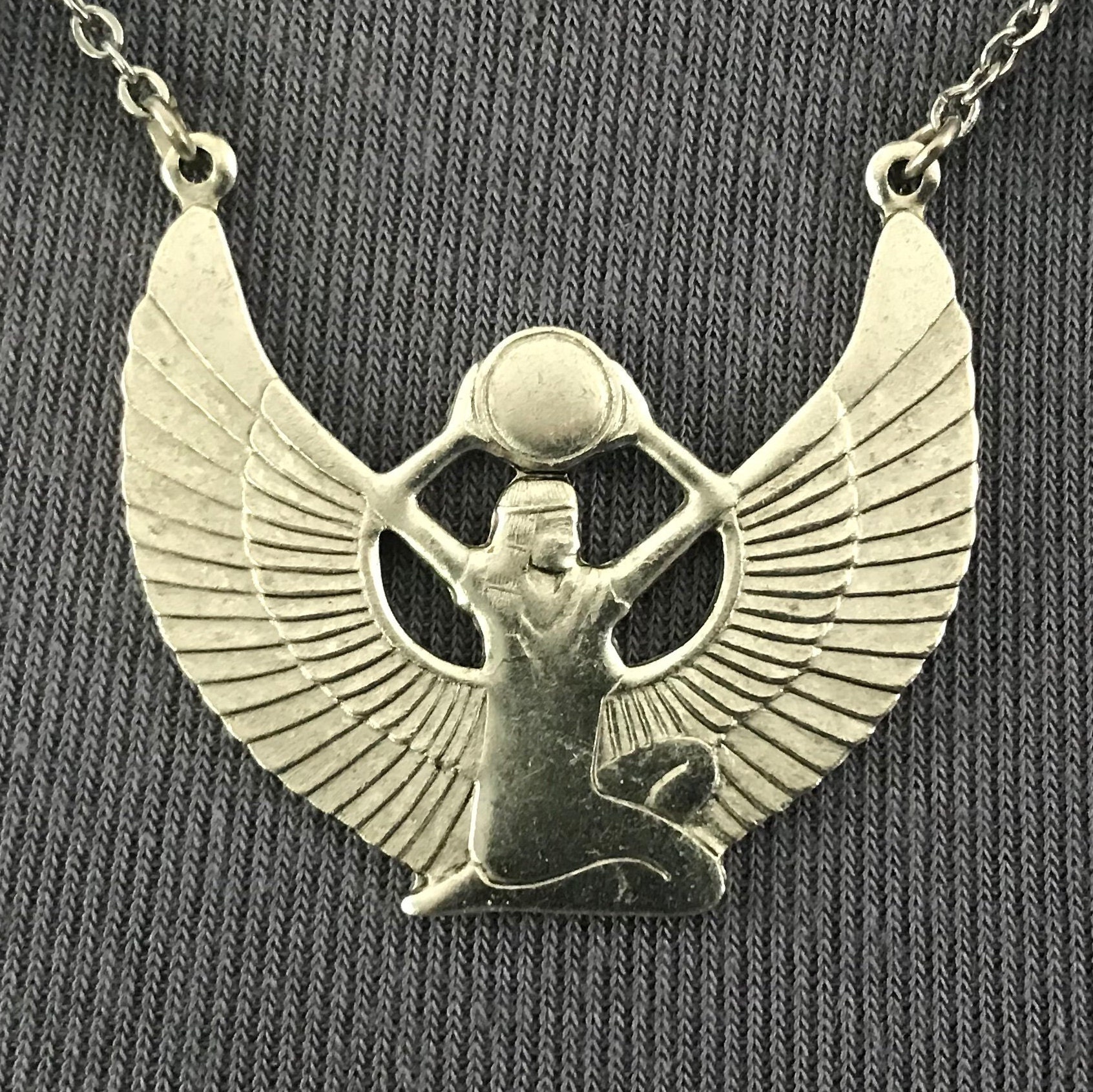Isis: the Grear Mother Goddess Egyptian Mythology Handmade Necklace ...