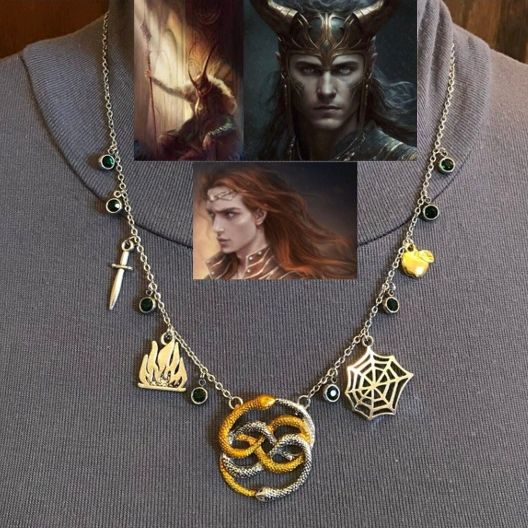LOKI: GOD of MISCHIEF Norse Mythology Viking Handmade Necklace ...