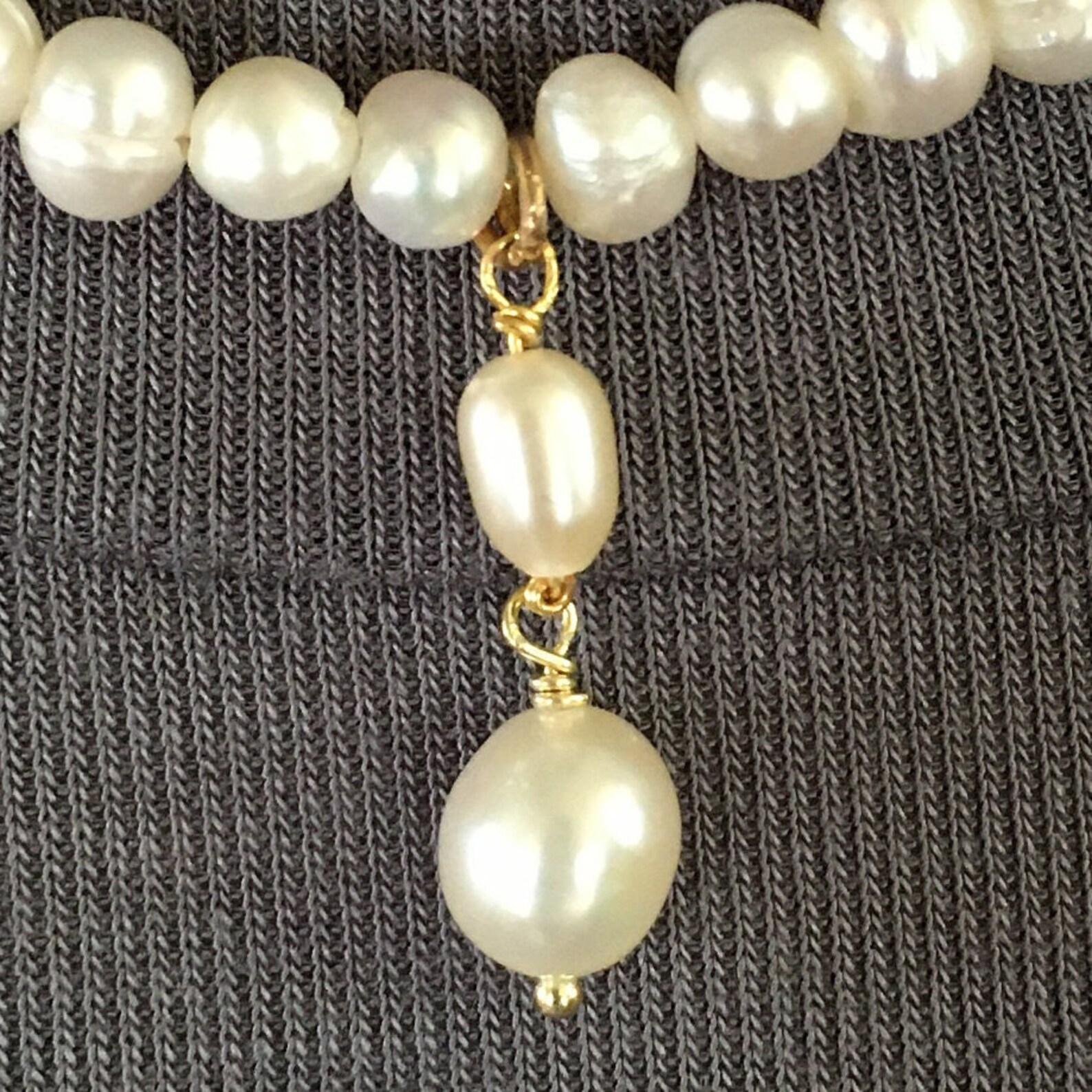The Princess Bride Buttercup's Real Natural Pearls Pearl Drop Necklace ...