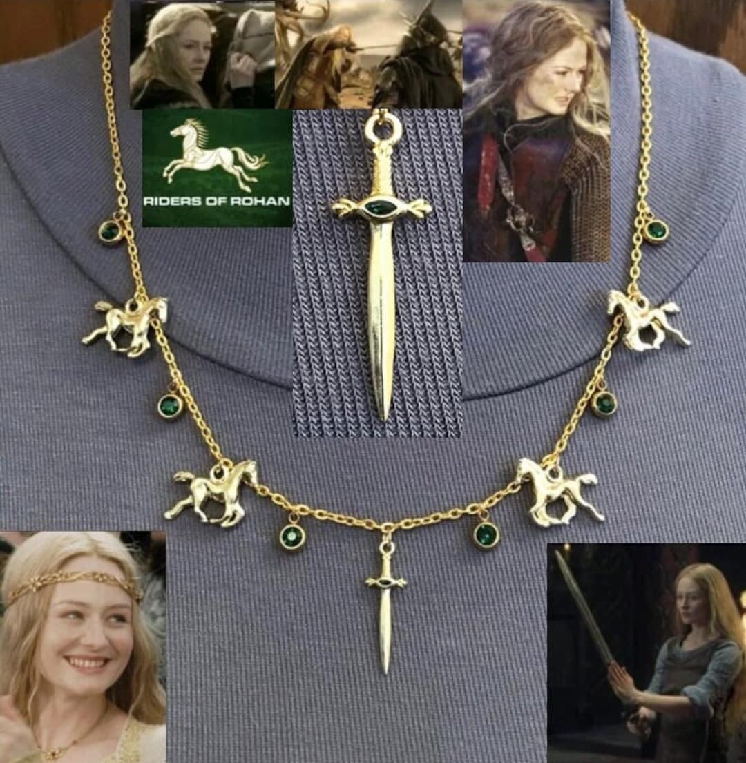 Éowyn Necklace Lord of the Rings Tolkien Warrior of Rohan Handmade ...