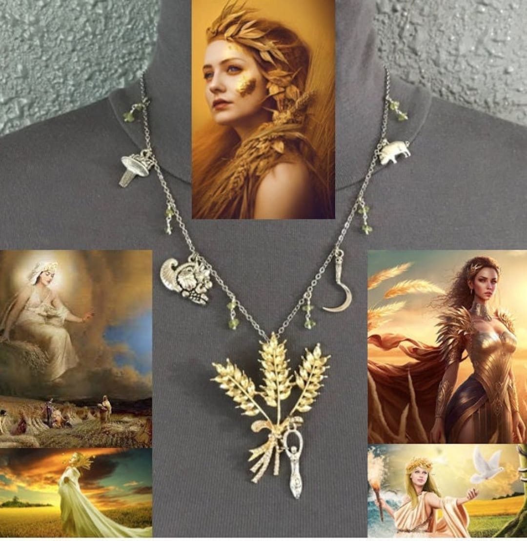 DEMETER: GODDESS of the HARVEST Ceres Greek Roman Mythology Handmade ...
