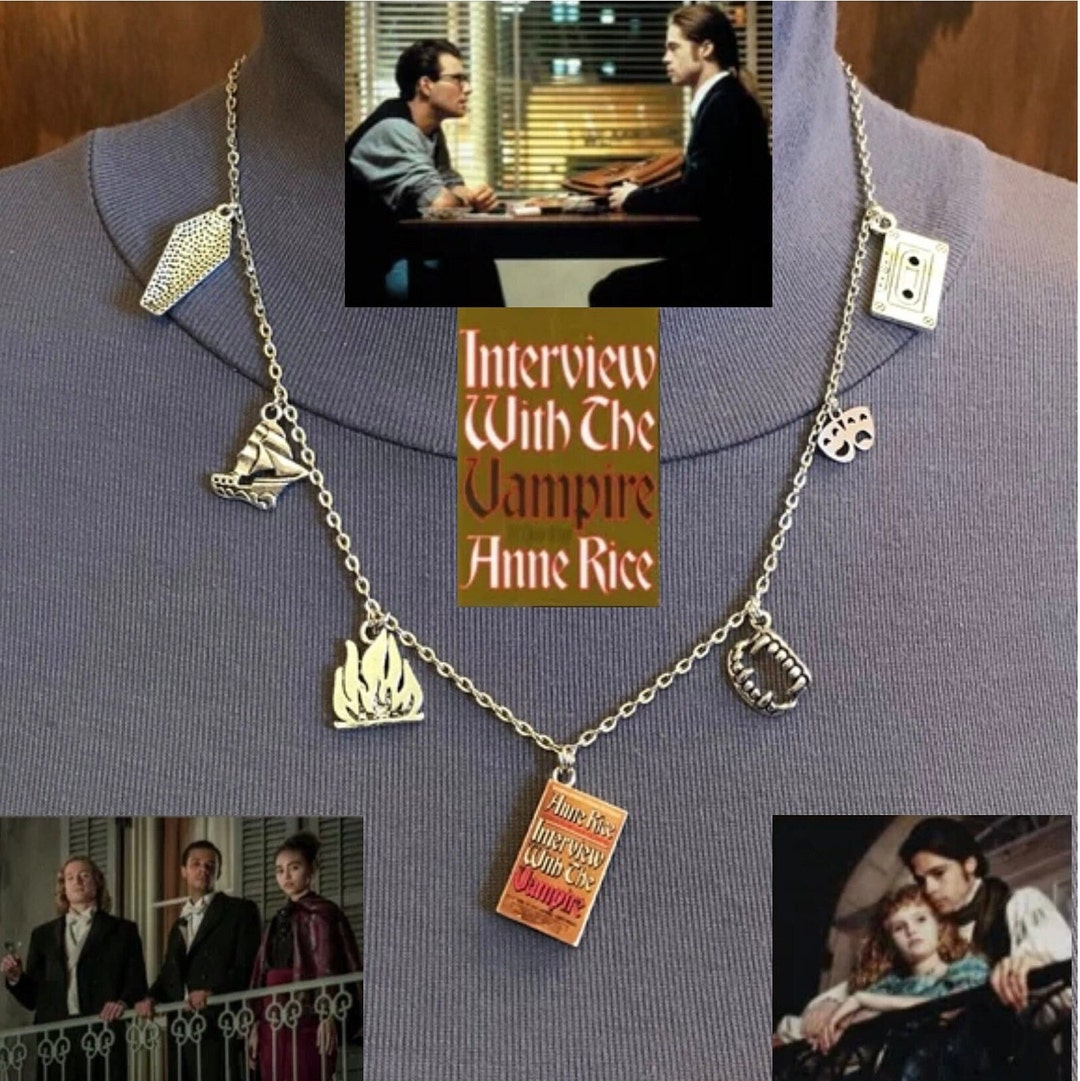 Interview With the Vampire by Anne Rice Handmade Literature Necklace ...