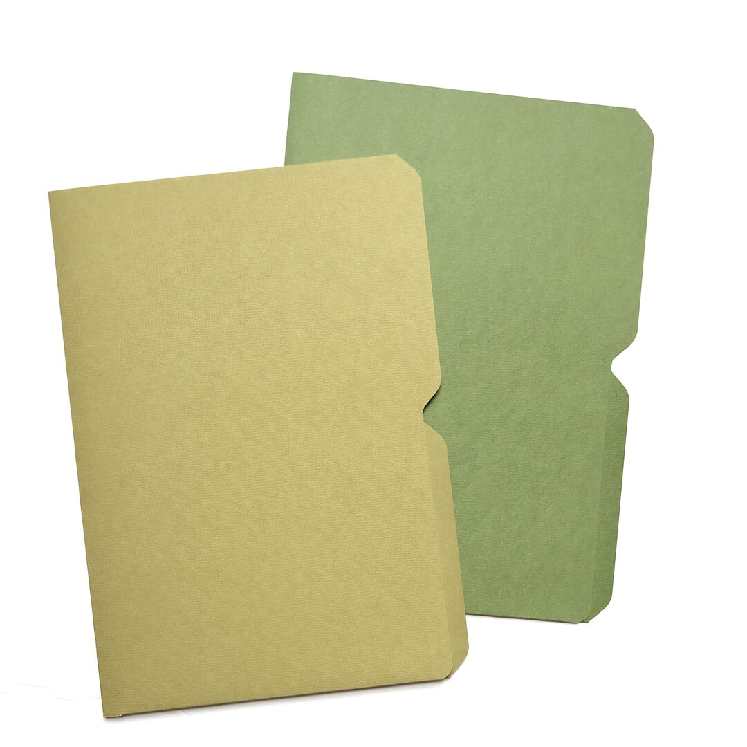 Planner Pocket Folder Divider Insert for A5 Travelers Notebook, Set of ...