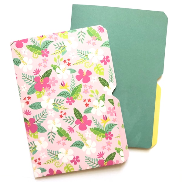Leather Two Pocket Folder - Etsy