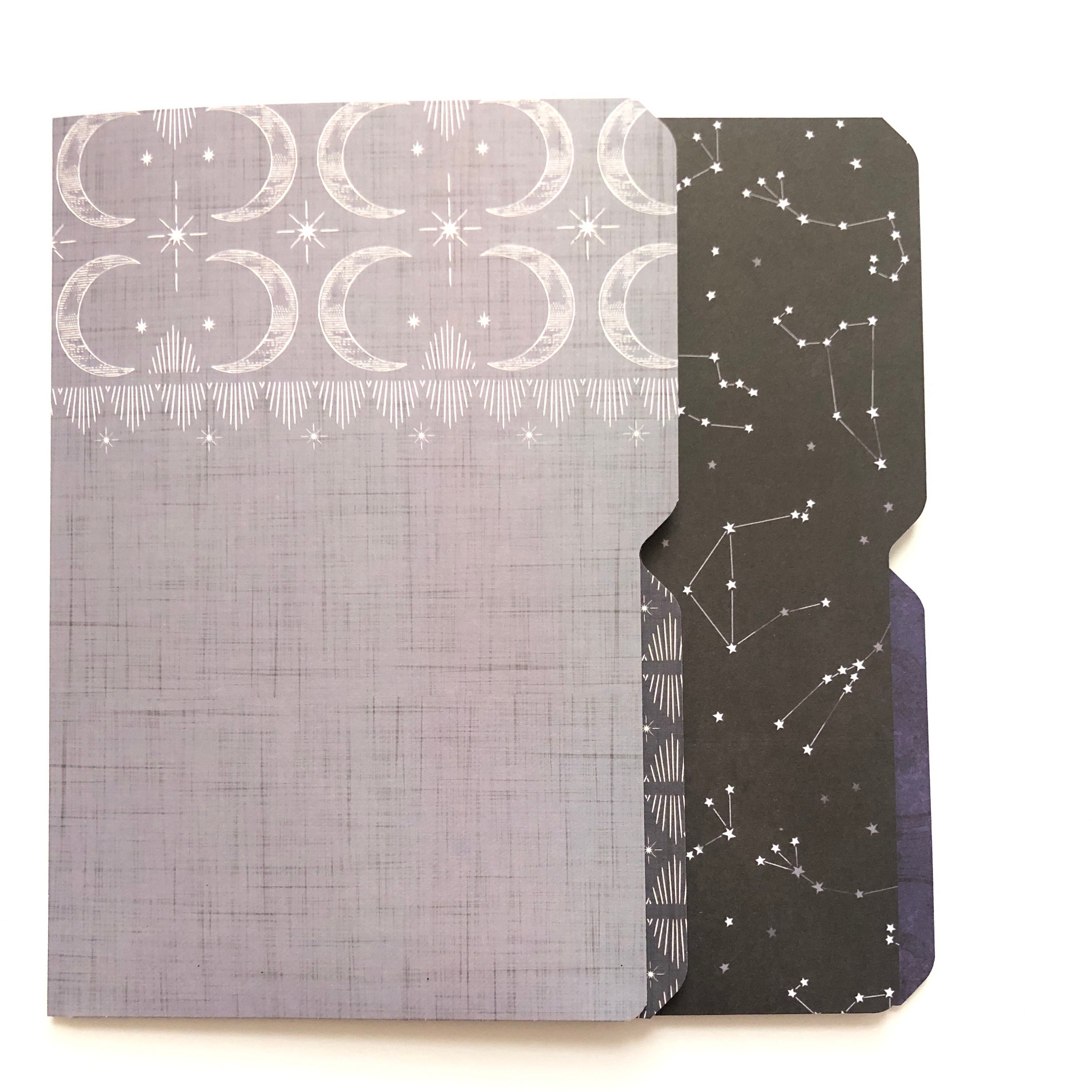 Planner Pocket Folder Divider Insert for A5 Travelers Notebook, Set of ...