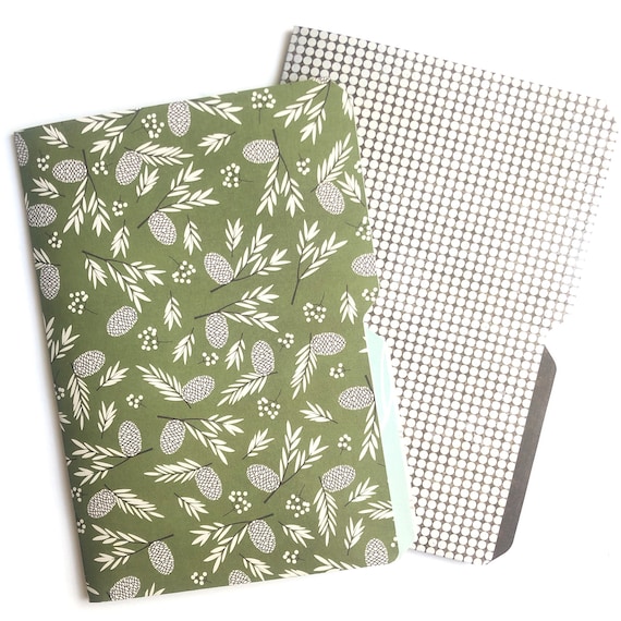 Planner Pocket Folder Divider Insert for A5 Travelers - Etsy