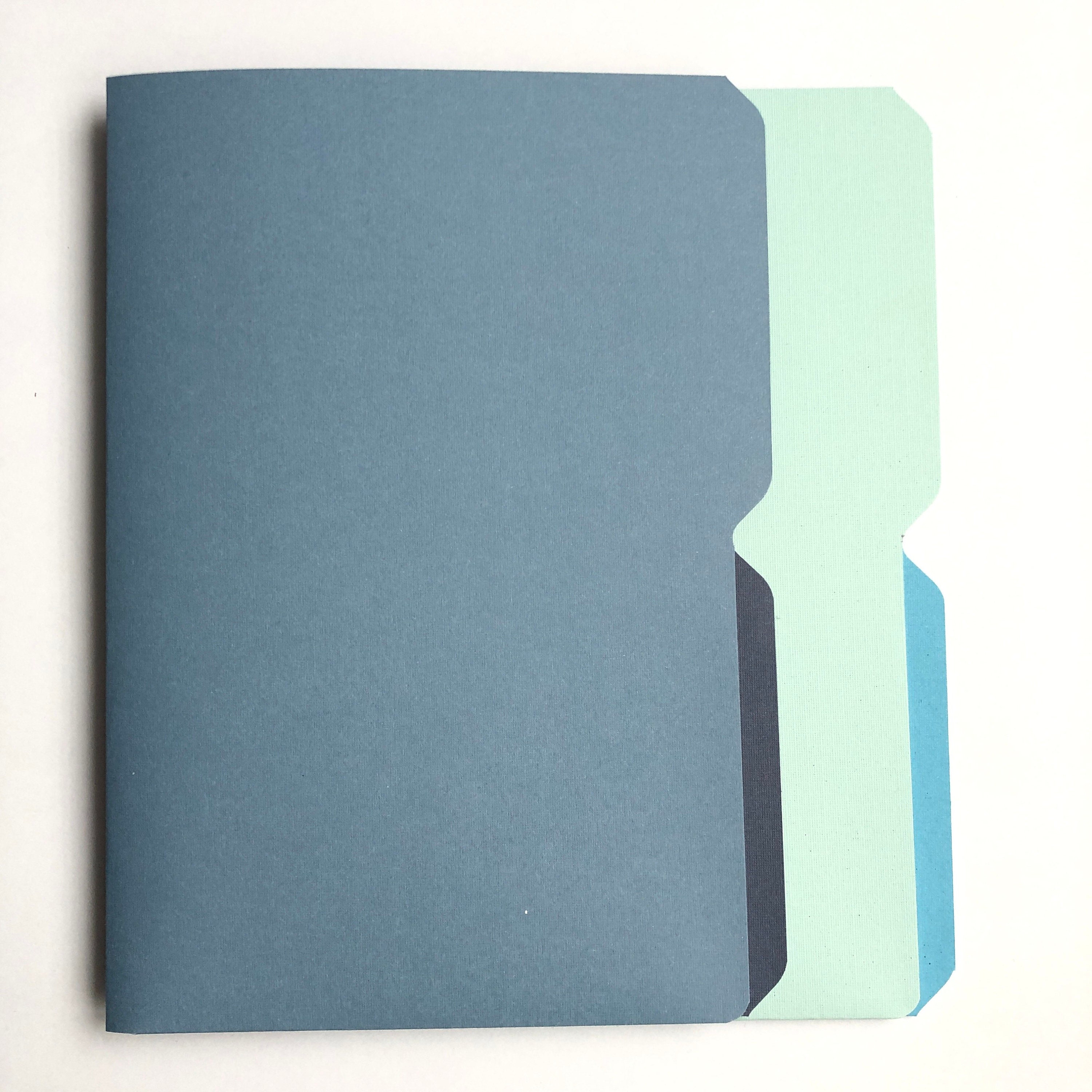 Planner Pocket Folder Divider Insert for A5 Travelers Notebook, Set of ...